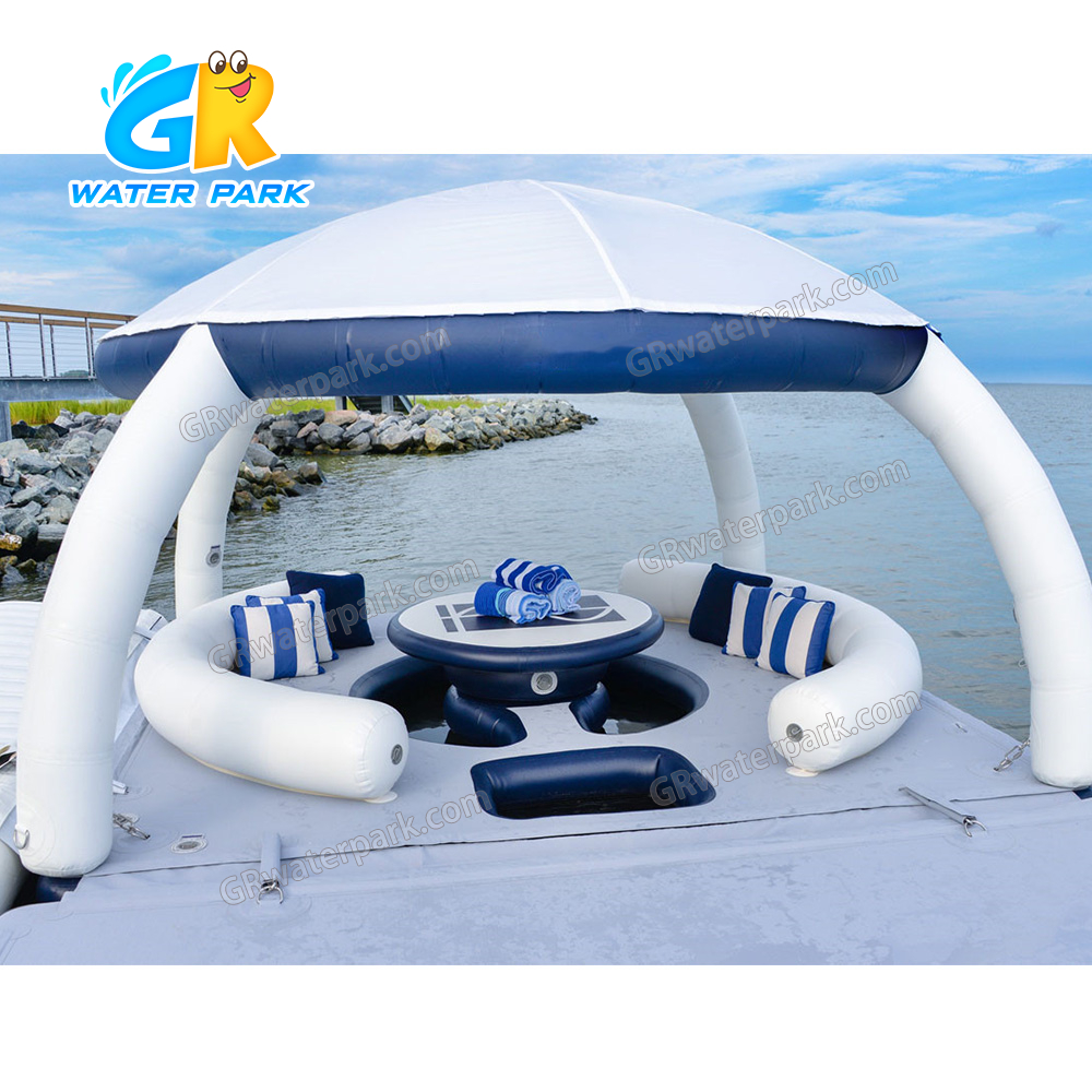 Commercial Inflatable floating Platform Bana for Party supplies ...