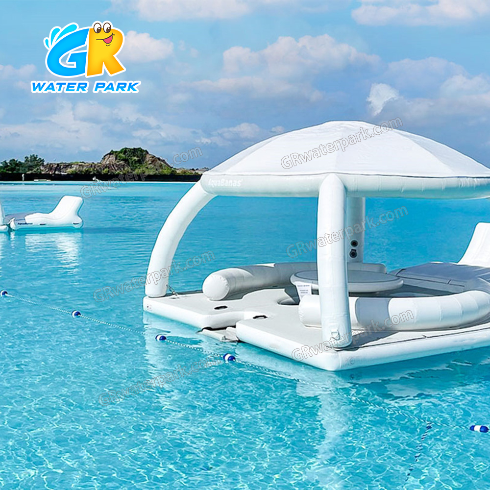 Commercial Inflatable floating Platform Bana for Party supplies ...