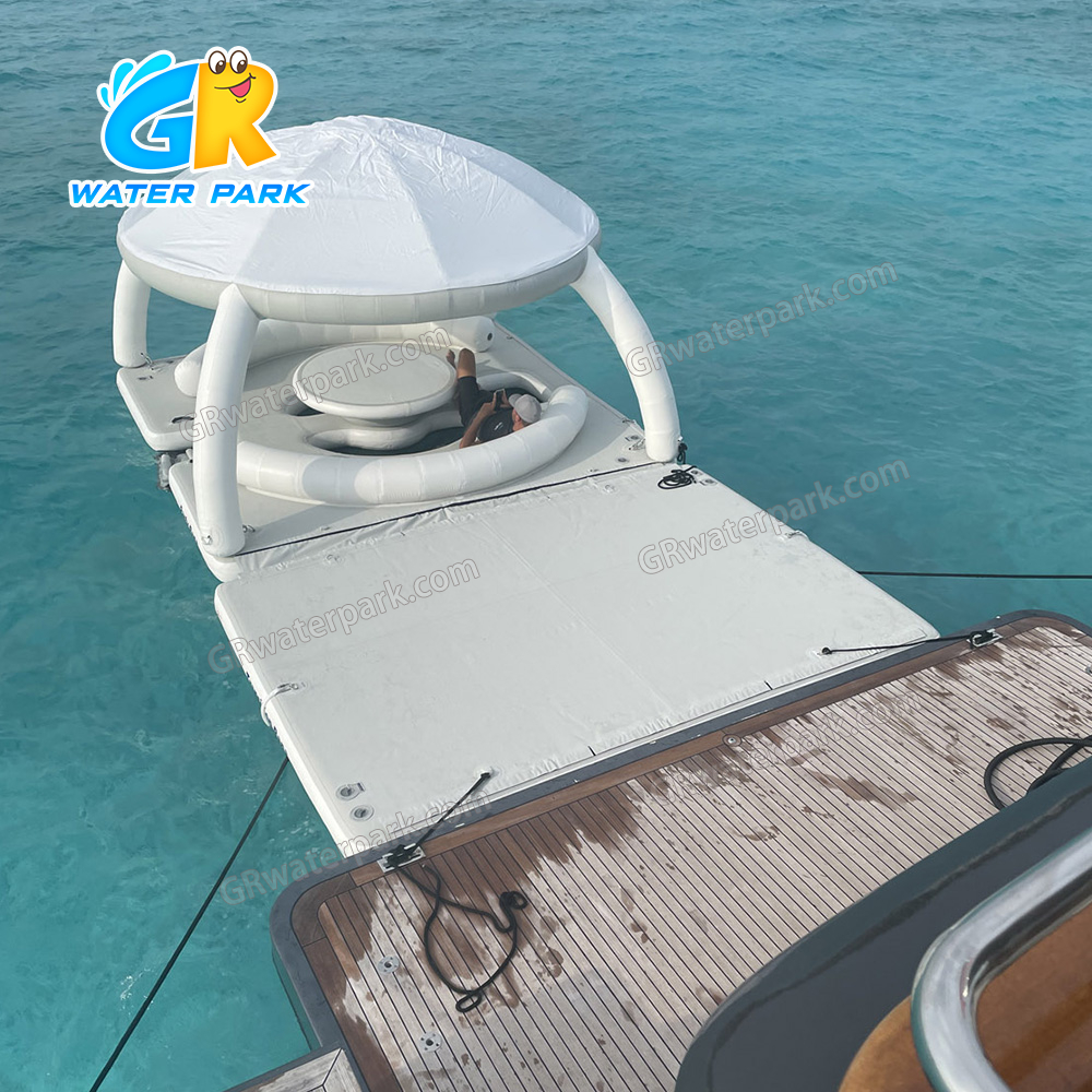 GFP-015 Transition Floating Platform Inflatable Island with Bana Tent ...
