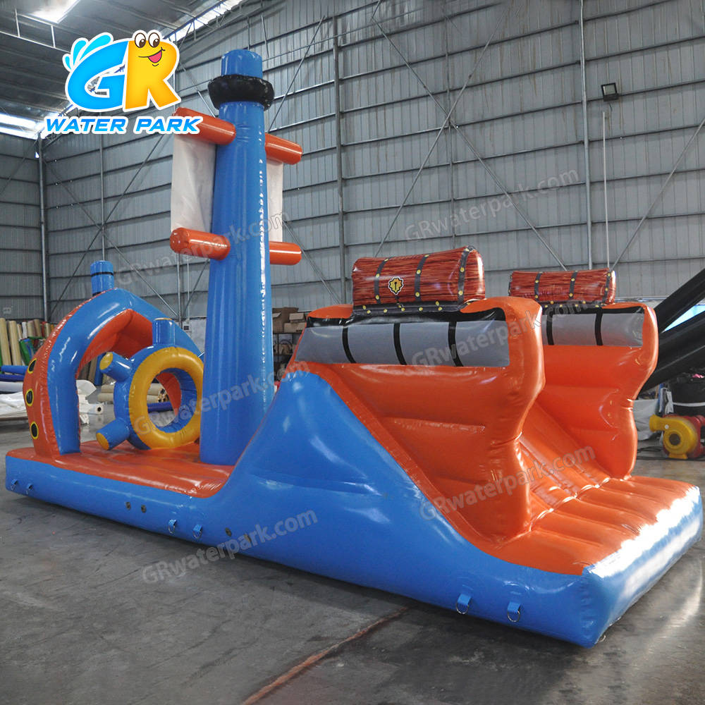 GW-14 Pirate Ship Water Game - 5.7mLx2mWx3.8mH - GRwaterpark | Kids ...