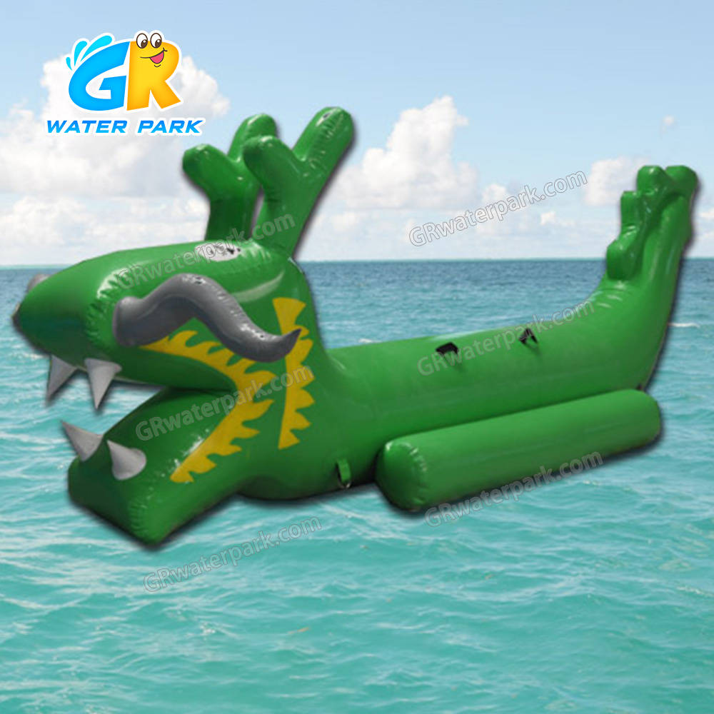0.9mm inflatable Dragon Ride Water game sale | Play Structures ...