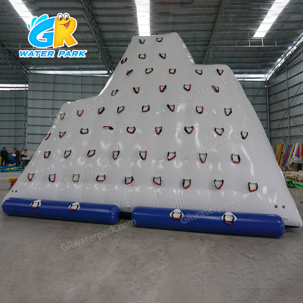 17ft high Giant Inflatable Iceberg Climb wall floating inflatable water ...