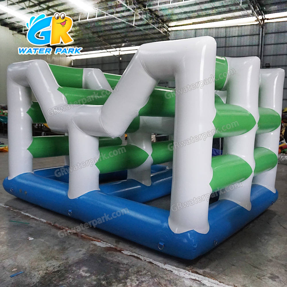 Giant ourdoor Inflatable Water Square Climb Inflatable Amusement Park ...