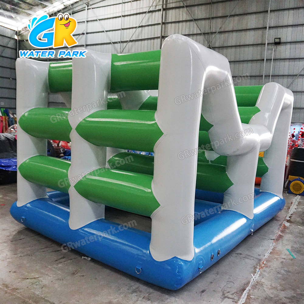 Giant ourdoor Inflatable Water Square Climb Inflatable Amusement Park ...