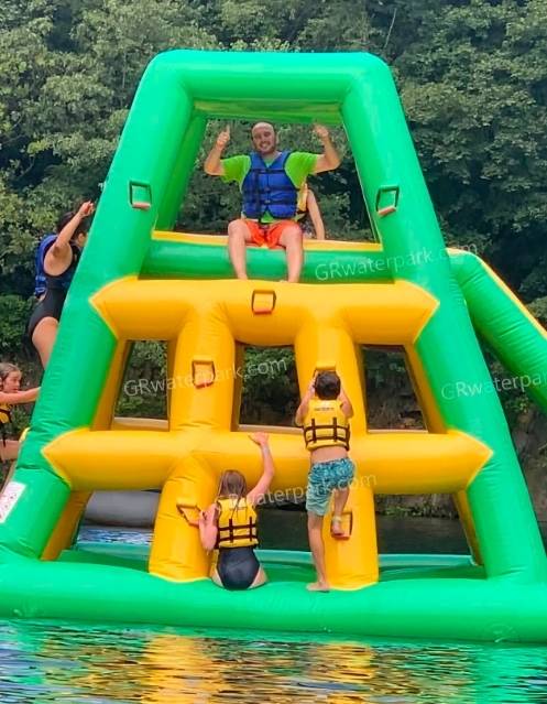 Inflatable Floating Water Park, Aqua Park For Sale | GRWaterPark